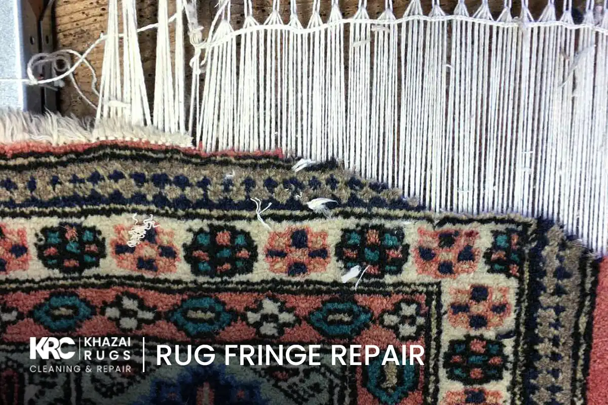 Rug Fringe Repair Lexington KY - Khazai Rug Cleaning